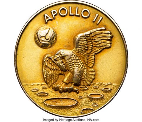 Apollo 11 Gold Medal Tops $2M to Lead Auction | COINage Magazine